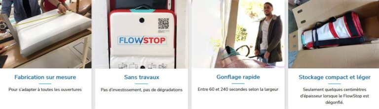 BATARDEAU BARRIERE ANTI-INONDATION O'SAFE - SoEko